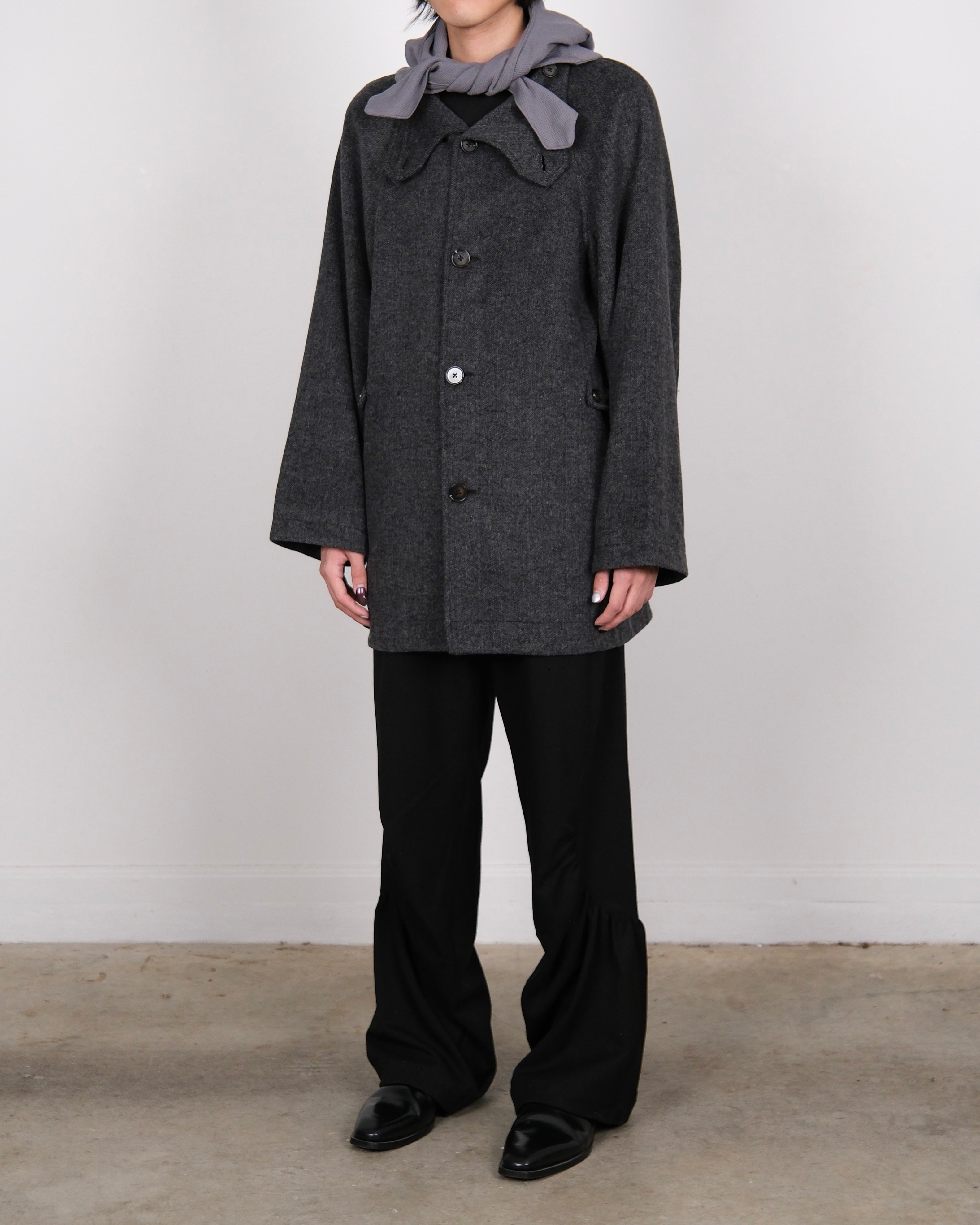 KO LEUNG Sylvia Hood Grey – ROOTINE STORE